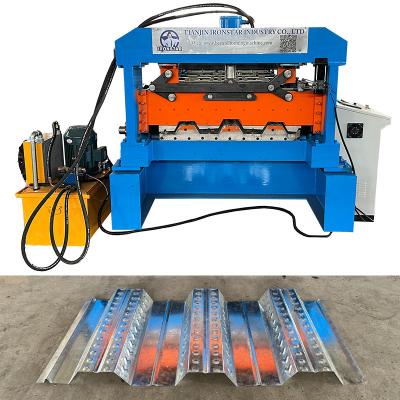 China 2.5 inch floor deck roll forming machine for America metal deck roll forming machine for sale