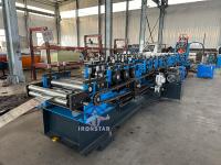 China “Ironstar Fully Automatic 80-300mm CZ Purlin Roll Forming Machine Interchangeable C and Z Purlin Sizes Forming Equipment PLC Control Cold Roll Forming Machine Steel Frame Purlin Making Machinery	” for sale