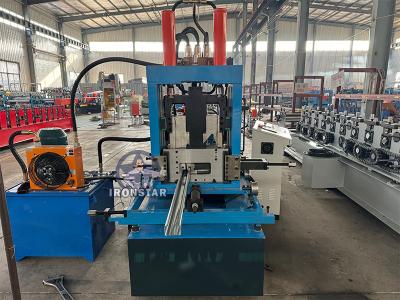 China “Ironstar Fully Automatic 80-300mm CZ Purlin Roll Forming Machine Interchangeable C and Z Purlin Sizes Forming Equipment PLC Control Cold Roll Forming Machine Steel Frame Purlin Making Machinery	” for sale