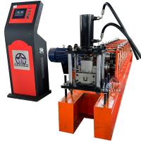 China “Russia Popular 32×25mm UPurlin Roll Forming Machine Cold Roll Forming U Profile Purlin Production Line High Precision 32*25mm U Purlin Roll Forming Machine Steel Structure U Profile Making Machine S” for sale