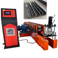 China 32*25mm U purlin roll forming machine in Russia for sale