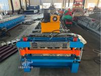 China “Double Layer Roll Forming Machine for 5 Rib & 6 Rib Trapezoidal Sheet Galvanized Roof Tile Making Machine Hungary” for sale