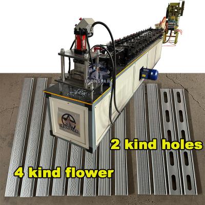 China Perforated rolling shutter door roll forming line in Venezuela for sale