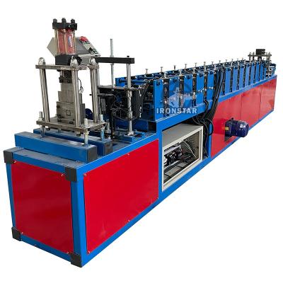 China C channel track Roll Forming Machine C guide rail roll forming machine shutter door track machine slide rail forming for sale
