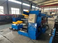 China 5 Ton Hydraulic Decoiler With Coil Car, 500mm Width Automatic Uncoiling Equipment For Roll Forming Line for sale