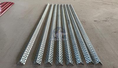 China “PLC Control Perforated V Type Angle Bead Roll Forming Machine For Gypsum Board Accessories 20×20 25×25 Perforated Metal V Angle Bead Roll Forming Machine Drywall Profile Forming Equipment” for sale