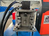 China “PLC Control Perforated V Type Angle Bead Roll Forming Machine For Gypsum Board Accessories 20×20 25×25 Perforated Metal V Angle Bead Roll Forming Machine Drywall Profile Forming Equipment” for sale
