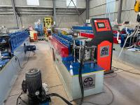China “PLC Control Perforated V Type Angle Bead Roll Forming Machine For Gypsum Board Accessories 20×20 25×25 Perforated Metal V Angle Bead Roll Forming Machine Drywall Profile Forming Equipment” for sale