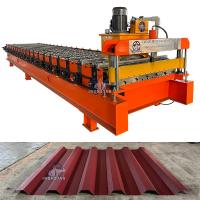 China T35 Trapezoidal roofing sheet roll forming machine for kyrgyzstan for sale