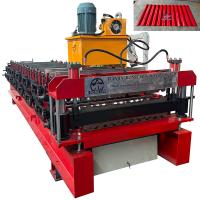 China 840 trapezoidal sheet and 836 corrugated double layer roll forming machine for Bolivia for sale