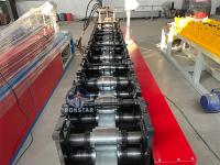 China “US Standard Punching Holes Omega Profile Roll Forming Machine Top Hat Purlin Roll Forming Machine With Hole Punching Function US Specification Omega Profile Top Hat Roll Forming Machine ” for sale