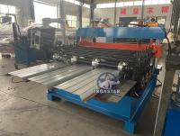China “ IBR Roof Sheet Roll Forming Machine Automatic Horizontal Crimping Machine for PPGI Steel Metal Roofing Sheet Production Line High Efficiency Roll Forming Equipment for Roof Panel Making ” for sale