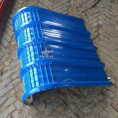 China “ IBR Roof Sheet Roll Forming Machine Automatic Horizontal Crimping Machine for PPGI Steel Metal Roofing Sheet Production Line High Efficiency Roll Forming Equipment for Roof Panel Making ” for sale