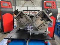 China “Double U Channel Two In One Roll Forming Machine US Standard PLC Control High Speed U Shape Steel Keel Cold Roll Form Equipment For Construction” for sale