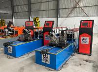 China “Double U Channel Two In One Roll Forming Machine US Standard PLC Control High Speed U Shape Steel Keel Cold Roll Form Equipment For Construction” for sale