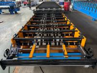 China “5 Rib 4 Rib Trapezoidal Sheet Double Deck Roll Forming Machine 2 Layer Roll Forming Machine Full Automatic Metal Roofing Sheet Forming Equipment Production Line High Efficiency” for sale