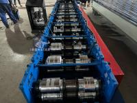 China “Ironstar CD UD CW UW Combined Roll Forming Machine Automatic Metal Stud Runner Forming Equipment Drywall C U Channel Profile Production Line Gypsum Partition Frame Machine PLC Control for Albania” for sale