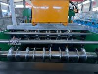 China “Hot Sale In South Africa IBR Crimping Roof Sheet Roll Forming Machine With Complete Working Video Automatic 686 Trapezoidal Metal Roof Panel Making Machine For Factory Warehouse” for sale