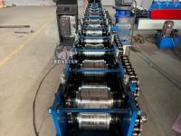 China “12GA Galvanized Steel V Shape Corner Bead Roll Forming Machine 1.5-3 Inch Sizes For USA Drywall Contractors” for sale