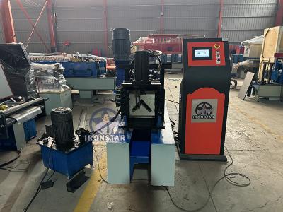 China “12GA Galvanized Steel V Shape Corner Bead Roll Forming Machine 1.5-3 Inch Sizes For USA Drywall Contractors” for sale