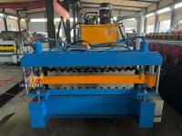 China “Double Layer Roll Forming Machine 5 Rib and 6 Rib Trapezoidal Sheet CE Certified European Standard Automatic Roof Sheet Making Machine for Hungary Metal Roofing Production Line ” for sale