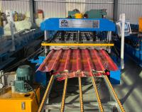China “PBU Panel Roll Forming Machine | PLC Controlled Hydraulic Cutting High Speed Metal Roof & Wall Panel Making Machine for PPGI/Galvanized Steel” for sale