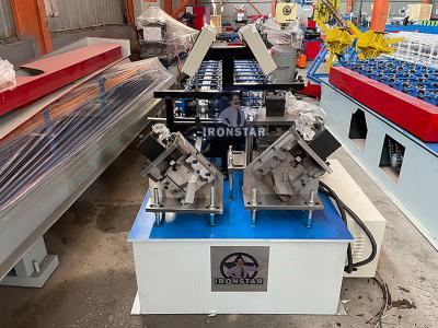 China “Factory Supply Angle Bead Omega Batten Two In One Roll Forming Machine Stable Running Drywall Corner Bead Furring Channel Machine Export To Ethiopia” for sale