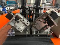 China “UAE Market Automatic Shadow Wall Angle 2 in 1 Roll Forming Machine Angle U Stud C Channel C Stud Combined Roll Forming Machine” for sale