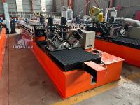 China “UAE Market Automatic Combined Roll Forming Machine Produce Shadow Wall Angle, U‑Stud, C‑Channel, C‑Stud 2‑in‑1 Forming Line” for sale