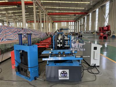 China “Full Automatic Quick-Change CZ Purlin Roll Forming Machine Adjustable Size C Z Channel Making Machine” for sale