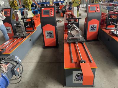 China Hydraulic Automatic C Channel Roll Forming Machine 30-50m/min with PLC Touch Screen Control and Manual Stacker for Galvanized Steel Processing for sale