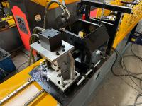 China “Custom 20×20mm Metal Angle Bead Roll Forming Machine For Egypt Gypsum Board Factory Corner Bead Equipment Continuous Punching 20×20mm Corner Bead Roll Forming Machine Egypt Galvanized ” for sale