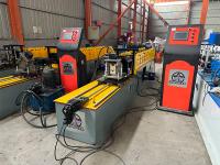 China “Custom 20×20mm Metal Angle Bead Roll Forming Machine For Egypt Gypsum Board Factory Corner Bead Equipment Continuous Punching 20×20mm Corner Bead Roll Forming Machine Egypt Galvanized ” for sale