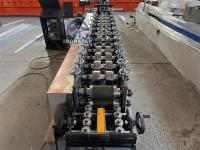 China “China Factory 49mm 69mm Two Sizes 2 In 1 Double Rows Stud Roll Forming Machine Servo Driving Drywall Profile Forming Machine” for sale