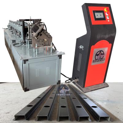 China “USA Popular Automatic Punching Holes Omega & U Profile 2 In 1 Roll Forming Machine Galvanized Steel Cold Roll Former” for sale