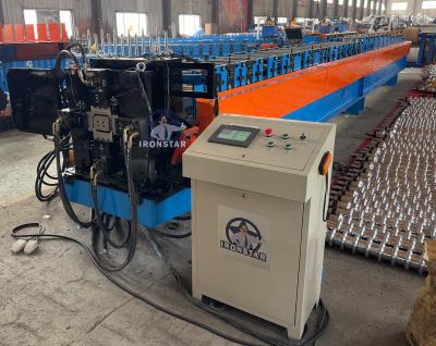China “USA Standard 3 In 1 Water Downpipe Roll Forming Machine Multi Function Rainwater Gutter Downspout Profile Roll Forming Machine Metal Down Pipe Making Machinery for American Building Construction” for sale