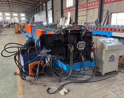 China “3 in 1 Automatic Water Downpipe Roll Forming Machine, Square & Round Downspout Making Machine for USA Market, High Efficiency Rain Gutter Down Pipe Roll Forming Equipment with Reliable Performance” for sale