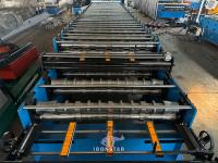 China “European Standard Double Layer Roll Forming Machine 5 Rib & 6 Rib Trapezoidal Sheet CE Certified for Hungary pezoidal Sheet CE Certified for Hungary ”” for sale