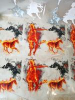 China Pyrography Heat Transfer Printing Film Cotton 30