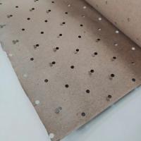 China 0.2mm Thickness Perforated Kraft Paper  For Crafts Wrapping for sale