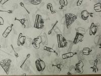 China 20-60gsm Food Wrapping Paper , Non Toxic Wrap Burger Wax Paper for sale