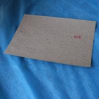 China Triangular Perforated Kraft Paper Cover 120gsm Brown Packaging Roll for sale