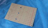China Brown Perforated Kraft Paper Economical 50gsm Roll 25kg for sale