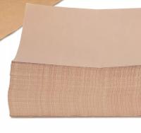 China Virgin Pulp Recyclable Eco Friendly Brown Wrapping Paper Smooth Packing Roll for sale
