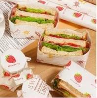 China Reusable Custom Printed Food Wrapping Paper Varnish 80g For Baking for sale