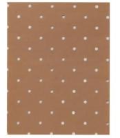 China Food Grade 40gsm Dark Brown Kraft Paper Roll Yellow 60 Inch for sale