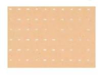 China Packaging And Gift Wrapping Perforated Kaft Paper With Embossed Surface for sale