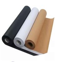 China Natural Kraft Wrapping Paper Roll Protective 80cm Brown Packing for sale