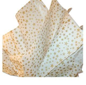 China Patterned Commercial White Tissue Paper For Packaging 30g Transparent for sale