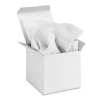 China Patterned Commercial White Tissue Paper For Packaging 30g Transparent for sale